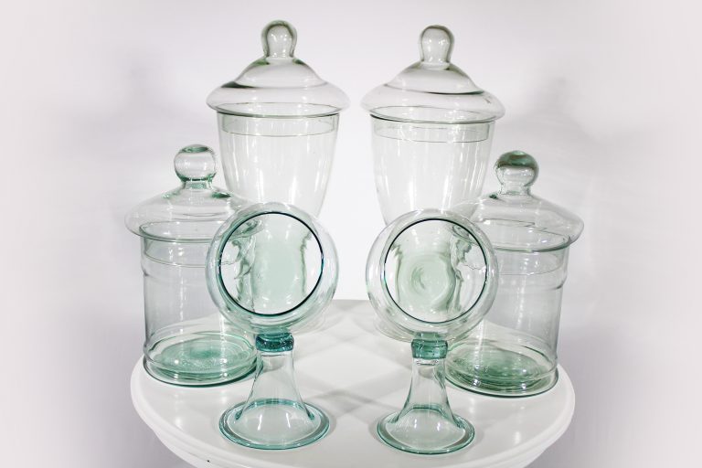 Set recipientes para dulces vidrio (6 unidades) - Mozzarella Business ...